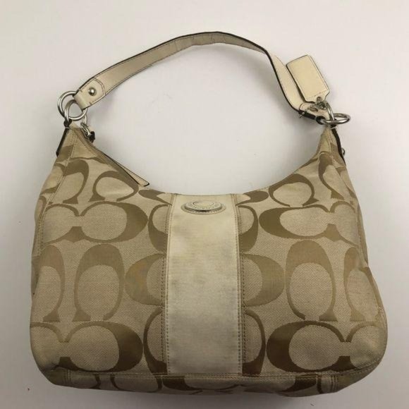 Coach | Bags | Coach Purse Over Shoulder Tan Flawed | Poshmark